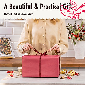 noonberry Canisters for Kitchen Counter, Set of 4 - Airtight Coffee Tea Flour Sugar Canisters Sets for the Kitchen Countertop, Rustic Farmhouse Canister Set