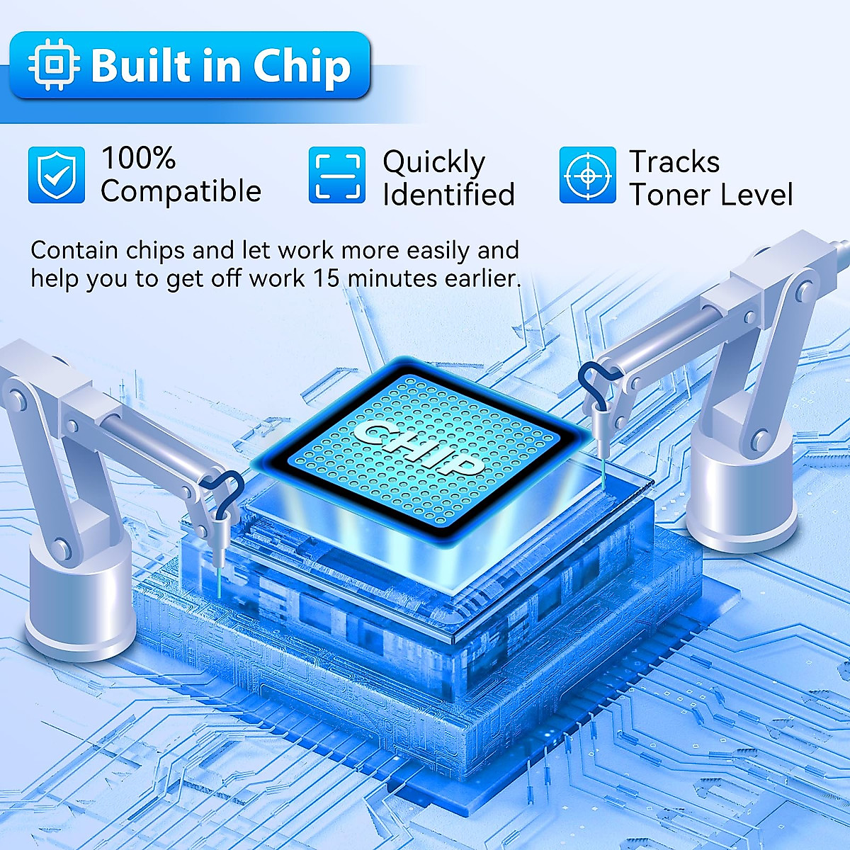 ZIPRINT Compatible Toner Cartridge Replacement for HP 48A CF248A for HP Laserjet Pro M15w M15 M15a M16 M16w M16a Pro MFP M28w M28 M30w M29w M29 M29a M28a M31w Printer (Black, 2-Pack)
