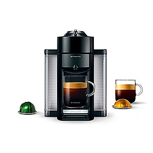 Nespresso Vertuo Coffee and Espresso Machine by De'Longhi, Piano Black