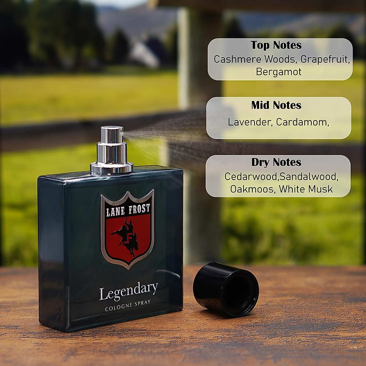 Lane Frost Men's Legendary Cologne