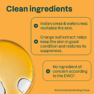 ATTITUDE Body Wash, EWG Verified Shower Gel, Dermatologically Tested, Plant and Mineral-Based, Vegan Personal Care Products, Orange Leaves, 32 Fl Oz