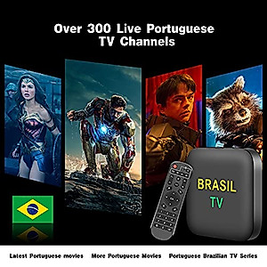 BETTER TV,BETTER LIFE!2023 IPTV Brazil Brasil TV New Version TV Box OS Android 8 System Multi Languages Supported HDMI 2.0 LAN Multi-Media Sharing Play 4K