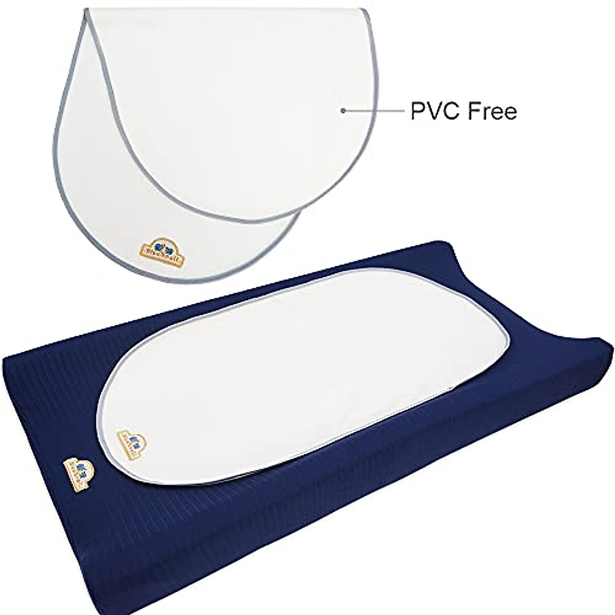 BlueSnail Soft and Comfortable Waterproof Changing pad Liner Portable Coral Fleece Diaper pad Liner (White)