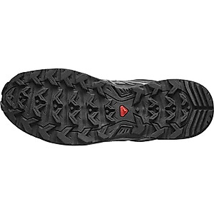Salomon Men's X ULTRA PIONEER CLIMASALOMON™ WATERPROOF Hiking Shoes for Men, Black / Magnet / Bluesteel, 11.5