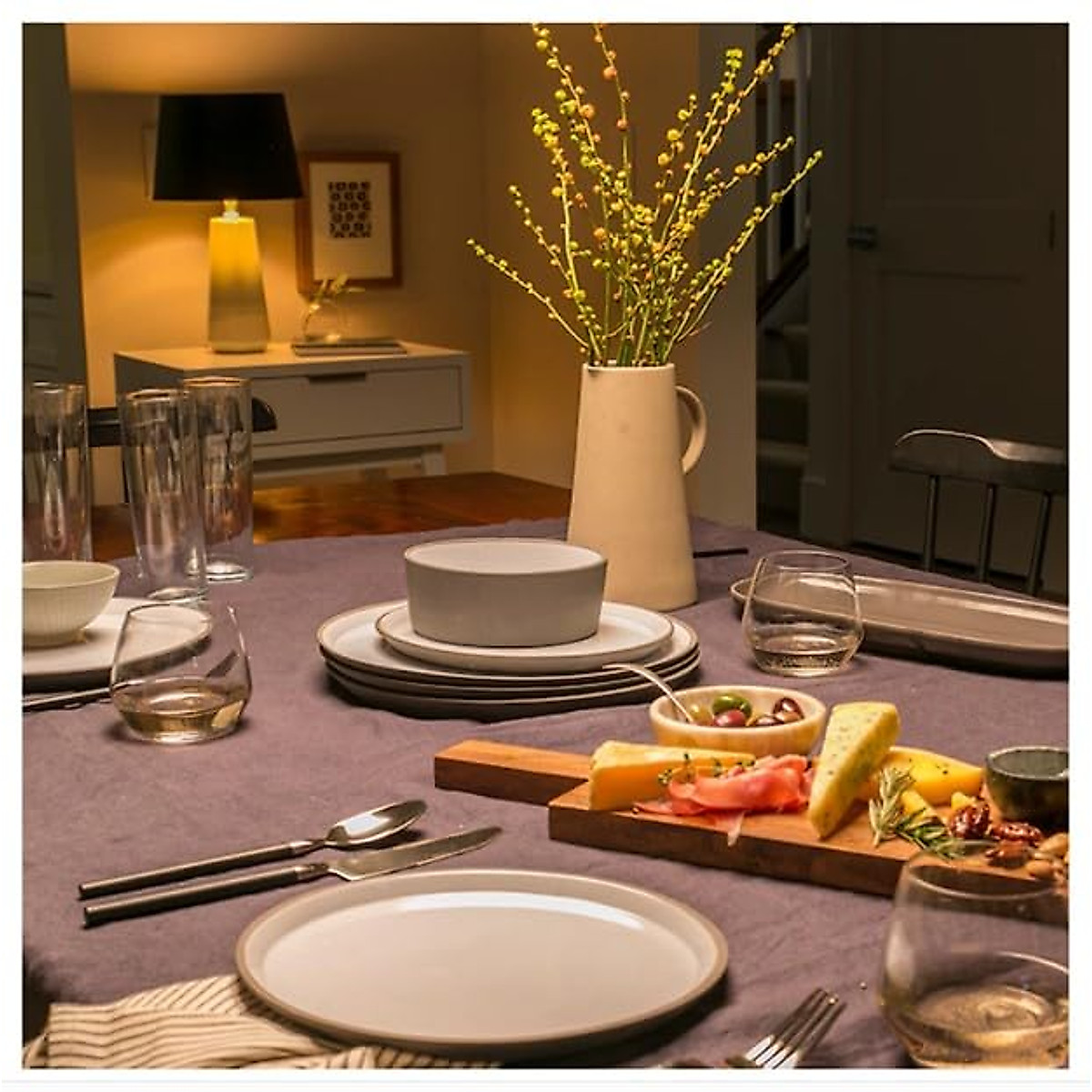 GE Relax 8-Pack A19 60 Watt Equivalent Crystal Clear Soft White Dimmable LED Light Bulbs