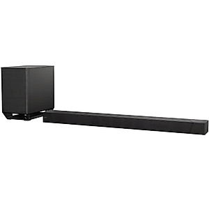 Sony ST5000 7.1.2ch 800W Dolby Atmos Soundbar with Wireless Subwoofer (HT-ST5000), Surround Sound Home Theater experience Black