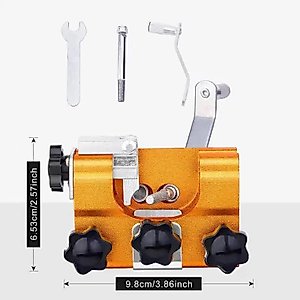 AMESEDAK Chainsaw Sharpener Kit, Chainsaw Chain Sharpening Jig,Suitable for All Kinds of Chain Saws and Electric Saws, for Lumberjack,Garden Worker