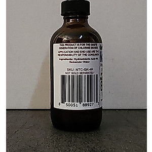 NatriChlor The Original CD w/Citric Acid in Glass 4 oz Bottles