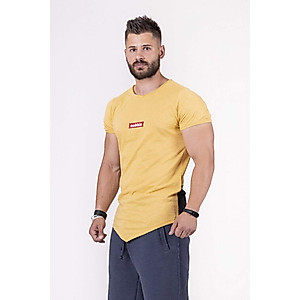 Red Label V-Typical T-Shirt 142 (Medium, Mustard)