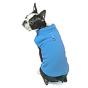 Dog Fleece Vest Jacket Pet Dogs Clothes Warm for Small Medium Large Dogs Pink L