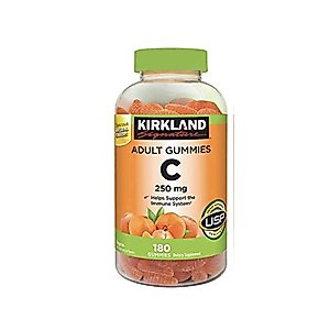 Kirkland Signature xqgzQB Vitamin C 250 mg., 180 Adult Gummies