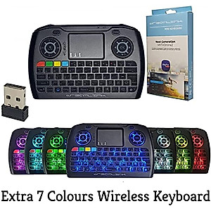 Formuler Z10 Android 10 Dual Band 5G LAN 2GB Ram 8GB ROM 4K + Extra 7 Colours Wireless Keyboard + Extra Magnetic Car Mount