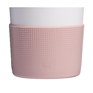 STANLEY Quencher Boot and Straw Cover Cap | Anti-Slip Silicone Protector for 20 & 30 oz Tumbler with Handle | Accessory Set for Stainless Steel Drinking Cup | BPA-Free | Pink Dusk
