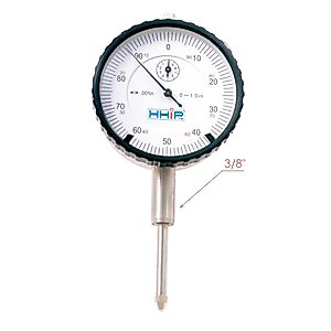 HHIP 4400-0018 0.03" Dial Test and 1" Dial Indicators with Uni Magnetic Base
