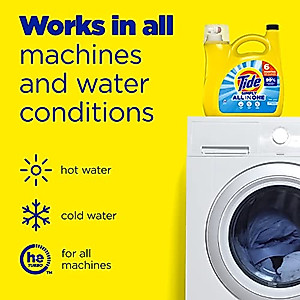 Tide Simply Liquid Laundry Detergent Refreshing Breeze, 114 loads (Packaging May Vary)