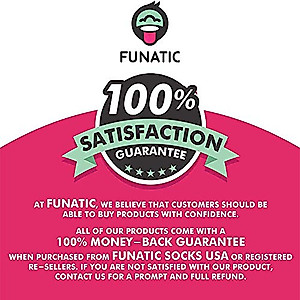 FUNATIC Joe Exotic For President Novelty Crew Socks | Best Funny, Vulgar, Profane, and Inappropriate Unisex Tiger King Gift for Men Women Adult | Perfect for Birthday, Gag Present | One Size Fits Most