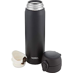 THERMOS Super Light Direct Drink Flask, 470 ml, Matt Black
