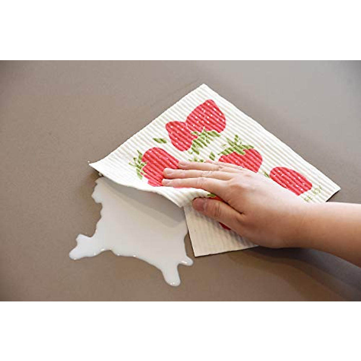 More Joy - Eco-Friendly Swedish Dishcloths, Pack of 2 Carrots