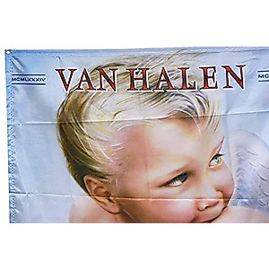 Dutern of VAN HALEN 1984 BANNER HUGE 4X4 Ft Fabric Poster Tapestry Flag