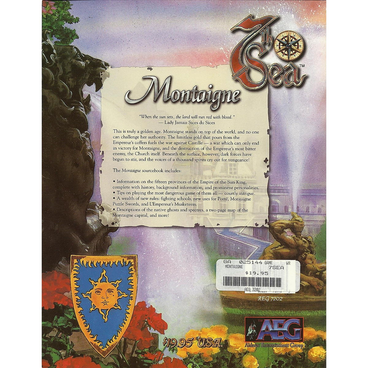 Montaigne (7th Sea) (Nations of Theah, Book Three)