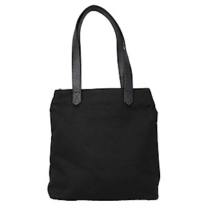 Harley-Davidson Women's Uno Stars Distressed Cotton Denim Tote Bag - Black