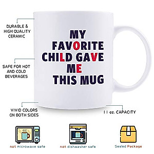 Best Mom & Dad Birthday Gifts - Funny Mother’s Day Gifts, Christmas Gifts for Women & Men, Heat Changing Mug for Grandpa & Grandma, 11oz Coffee Mugs for Mom, Dad, Grandfather, Grandmother, Him, Her