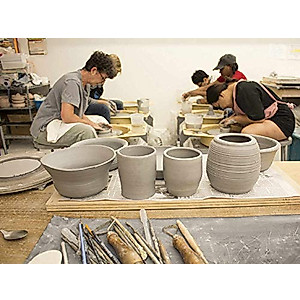 Augernis Pottery Sculpting Tools 32PCS Ceramic Clay Carving Tools Set for Beginners Expert Art Crafts Kid's After School Pottery Classes Club Children Students