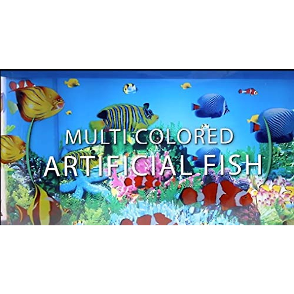 Lightahead Artificial Tropical Fish Decorative Sensory Aquarium Lamp Virtual Ocean in Motion (Marine Life A)