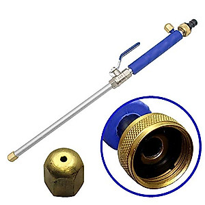Winvin High Pressure Power Washer Wand, Watering Sprayer Cleaning Tool, Hydro Jet Water Hose Nozzle,Water Hose Wand Attachment Colour Blue