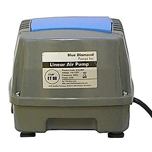Blue Diamond ET 80 Septic or Pond Linear Diaphragm Air Pump