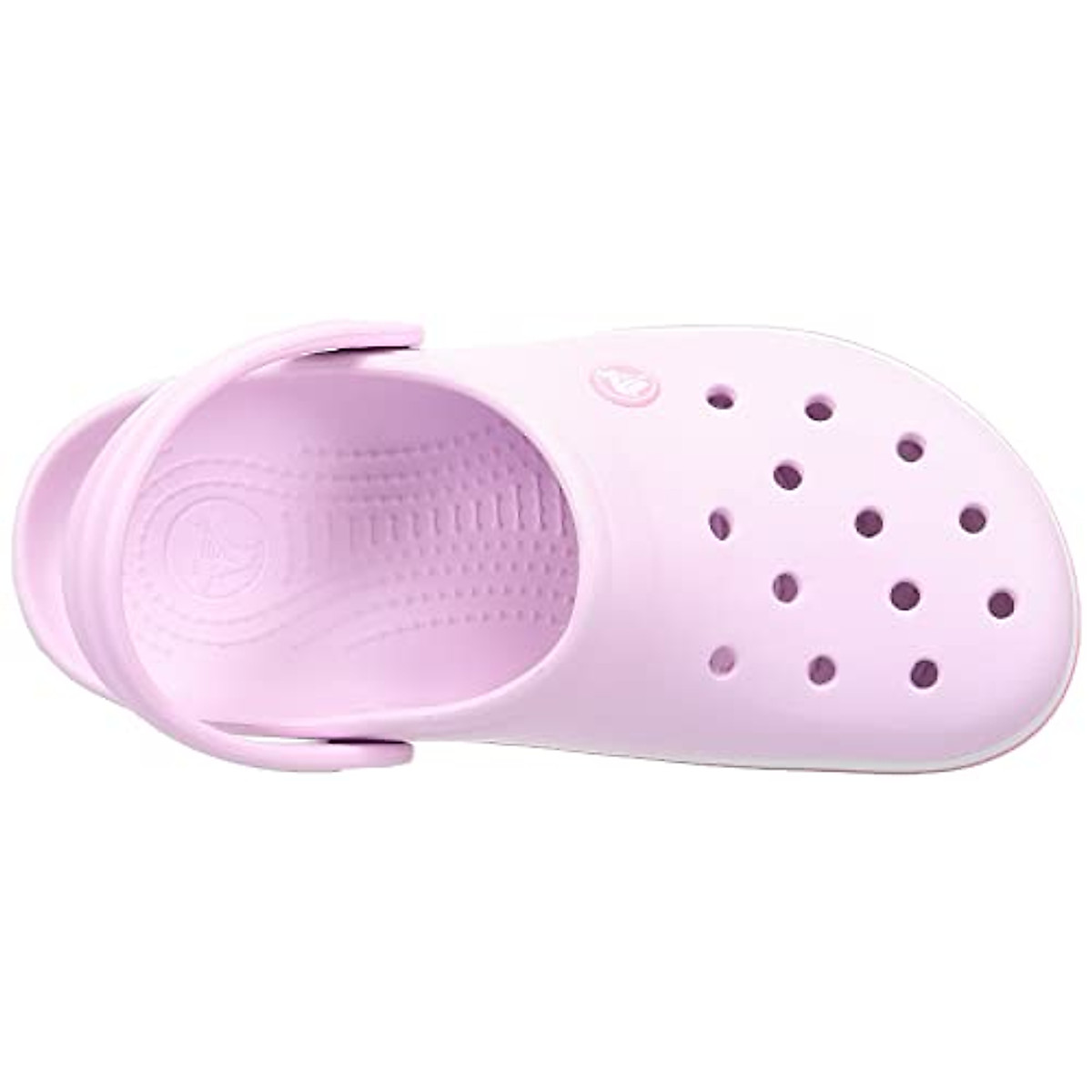 Crocs Unisex-Child Crocband Clogs (Todder Shoes), Ballerina Pink, 10 Toddler