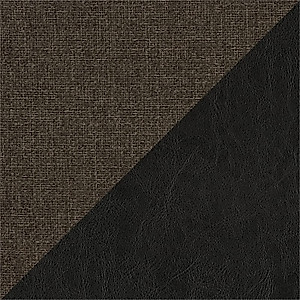 Homelegance Slater Two Tone Reversible Chaise Sofa, Brown