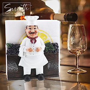 Fat Chef Figurine Napkin Holder Chef Kitchen Décor Collection