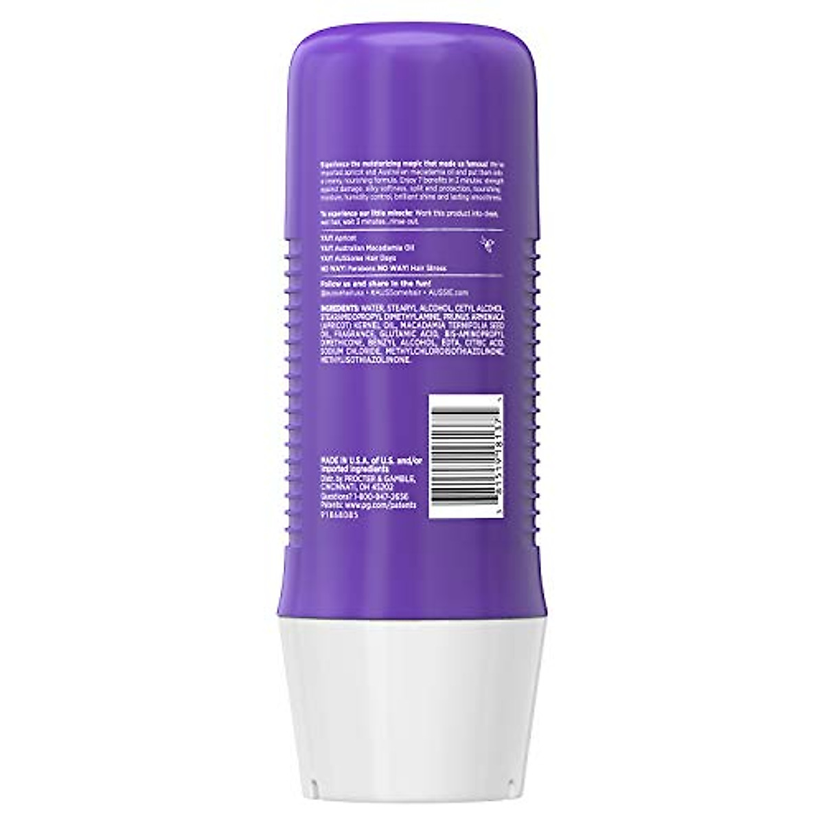 Damage Repair - Aussie Paraben-Free Total Miracle 3 Minute Miracle Conditioner w/Apricot, 8.0 fl oz (Packaging May Vary)