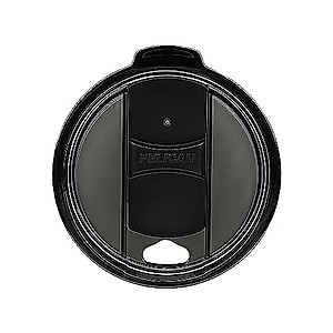 Pelican Hydration Pelican Ridge™ 18 oz Vacuum Insulated Tumbler - Recycled Stainless Steel Double Wall Travel with Dual Lid, Powder Coated Insulated Coffee Mug For Hot Cold Drinks, Jet Black