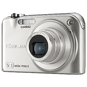 Casio EXILIM ZOOM EX-Z1200 - Digital camera - point and shoot - 12.1 Mpix - optical zoom: 3 x - supported memory: MMC, SD, SDHC - silver