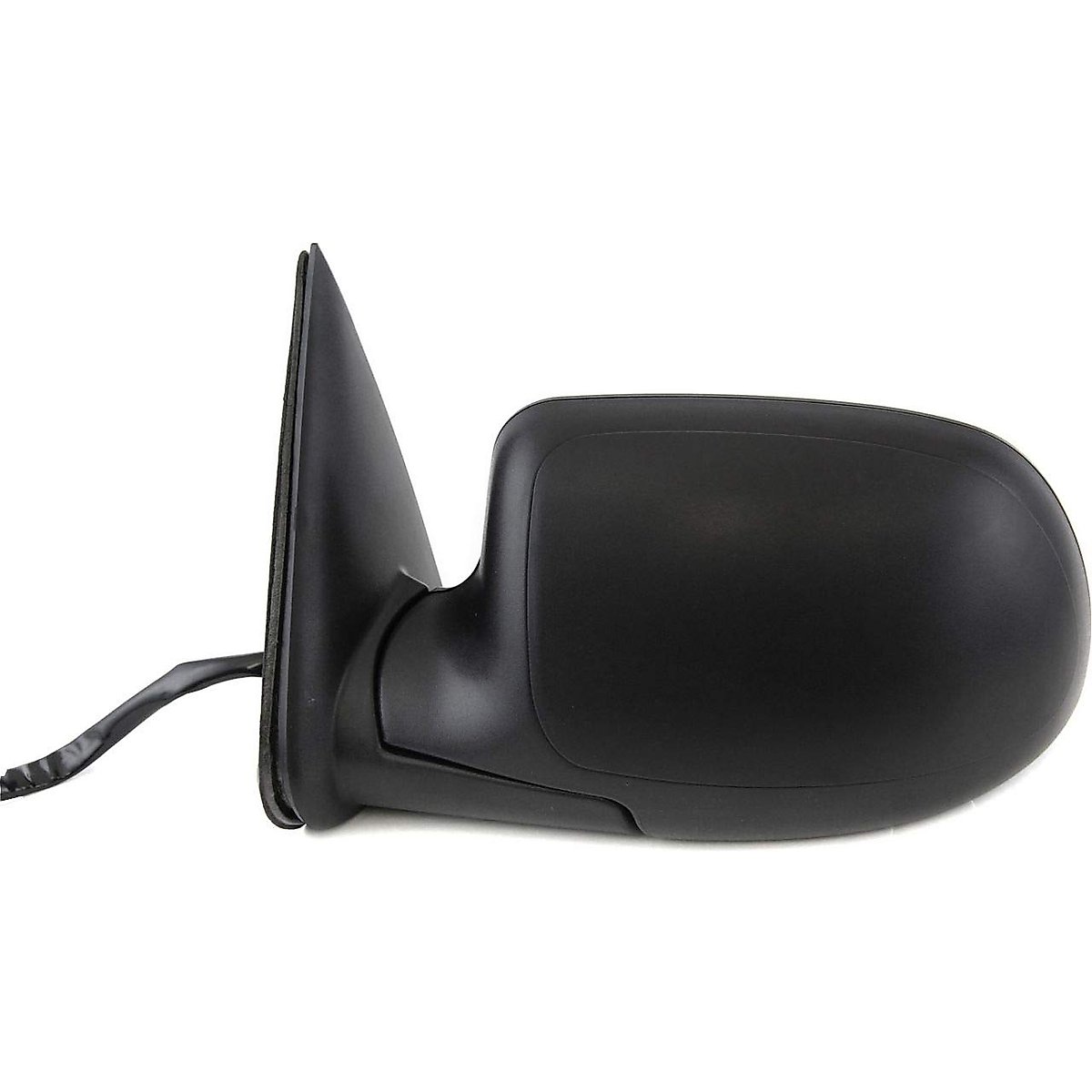 Kool Vue Left Power Heated Mirror Compatible With Chevrolet Silverado 1500 2003-2006 Manual Fold With Signal Light & Puddle Lamp; Without Blind Spot, Memory & Auto-Dimming with 2 Caps Extended Cab