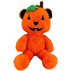PLUSH TOYS WONDERLAND Jack O'Lantern 16 Plush Toy – Halloween Stuffed Animal, Soft Pumpkin Toy for Kids, Cute Plushie for Nursery Decor, Fun Party Favor