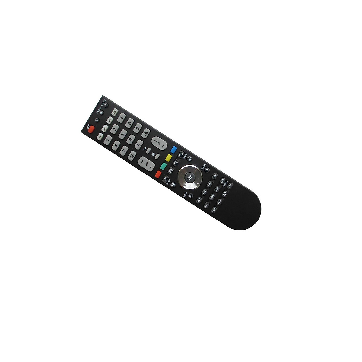 HCDZ Replacement Remote Control for Hitachi CLU-4362S 50C20 50C20A 51F59 51F59A 51F59J 57F59 57F59A 57F59J 65F59 65F59A 65F59J LCD LED HDTV TV