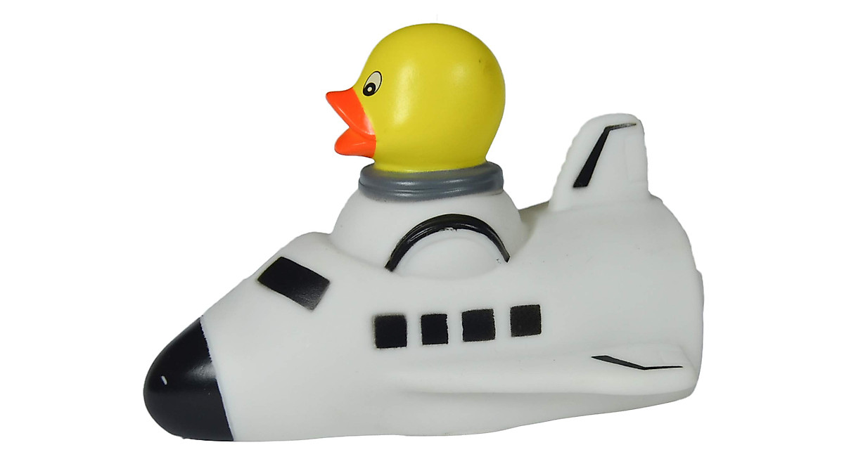 MORTENTR Rubber Duck Shuttle: Float into Space Fun