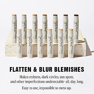 Jillian Dempsey Spot Stick Concealer | Easy Blending Matte Concealer for Blemishes & Uneven Skin Tones | Shade No. 01 Alabaster with Cool Pink Undertones