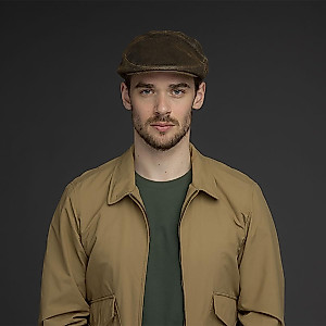 Bailey of Hollywood Taxten Cap Brown, Large