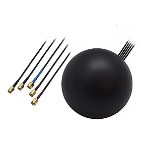 Teltonika PR1KCO28 GNSS/LTE MIMO/Wi-Fi MIMO Antenna Combo; Compatible with RUT241, RUT200, RUT240, RUT951, RUTX09, RUT955,RUT956, RUT950, RUTX11, RUTX14, RUTX12, RUTXR1, RUTX10, and RUT360 Routers