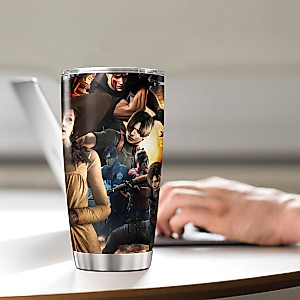 Tumbler Resident 20 30 Oz Office Evil Iced Stainless Steel Insulated Travel Tea Hot Coffee