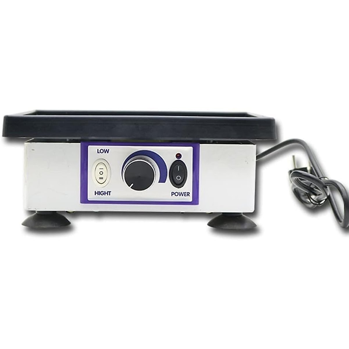 VIBURISH Lab Small Square Quartet Vibrator - Plaster Oscillator Gypsum Mixing Machine with High/Low Control Function
