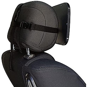 Dorart Rear Facing Baby View Mirror for Child Safety Car Seat - Crystal Clear Reflection via Crash-tested & Shatterproof Convex Mirror