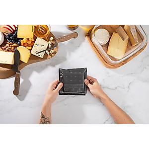 Formaticum Reusable Storage Bundle - Includes Reusable Cheese Storage Bags and Reusable Cheese Storage Sheets, Gift for Charcuterie Board Presentation and Food Tasting Events