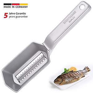 Westmark Fish Scaler, 8.3 x 2.1 x 2.3 inches, Stainless Steel