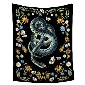 Snakes Blanket,Snakes Blankets Gift Soft Cozy Plush Bedding Blanket,Fuzzy Flannel Fleece Blanket for Couch Sofa Camping,40"x50"-Throw Size for Kids