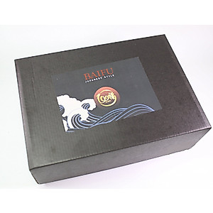 ラーメンボウル [Set of 2] Japanese Porcelain Ceramic Bowls w Chopsticks Ramen Soup Noodle Porridge Menudo Ramen Udon Pasta Cereal Ice cream Pho Rice Instant Noodle ~ We Pay Your Sales Tax (Puffer Fish)